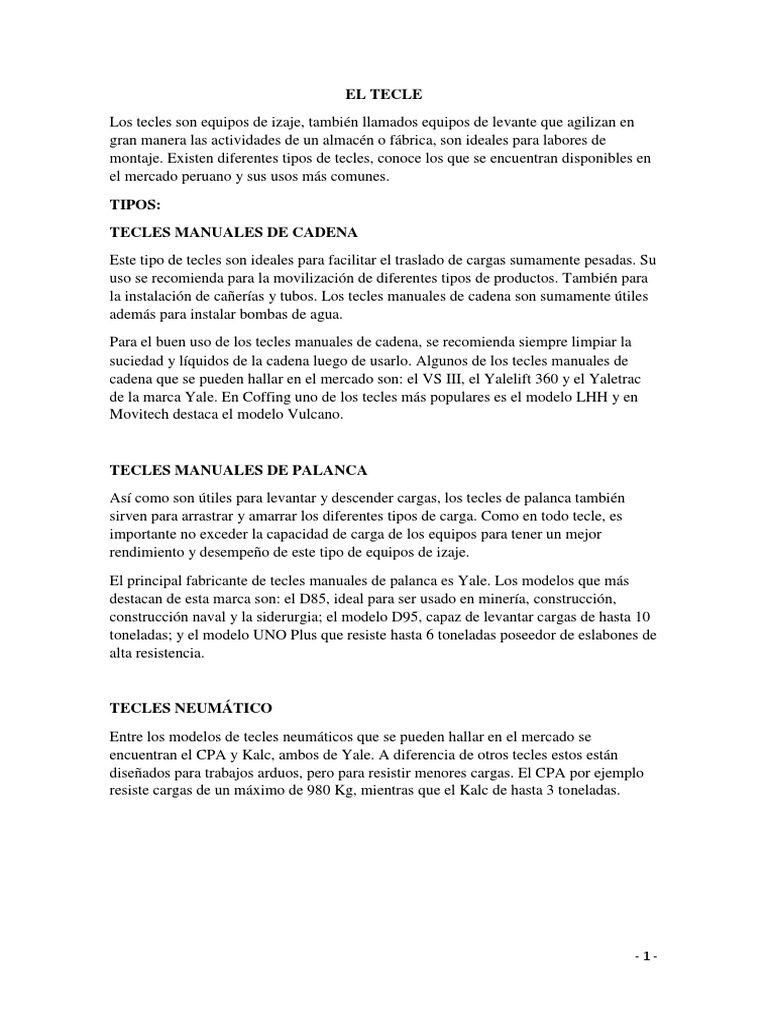 TECLE | PDF | Neumático