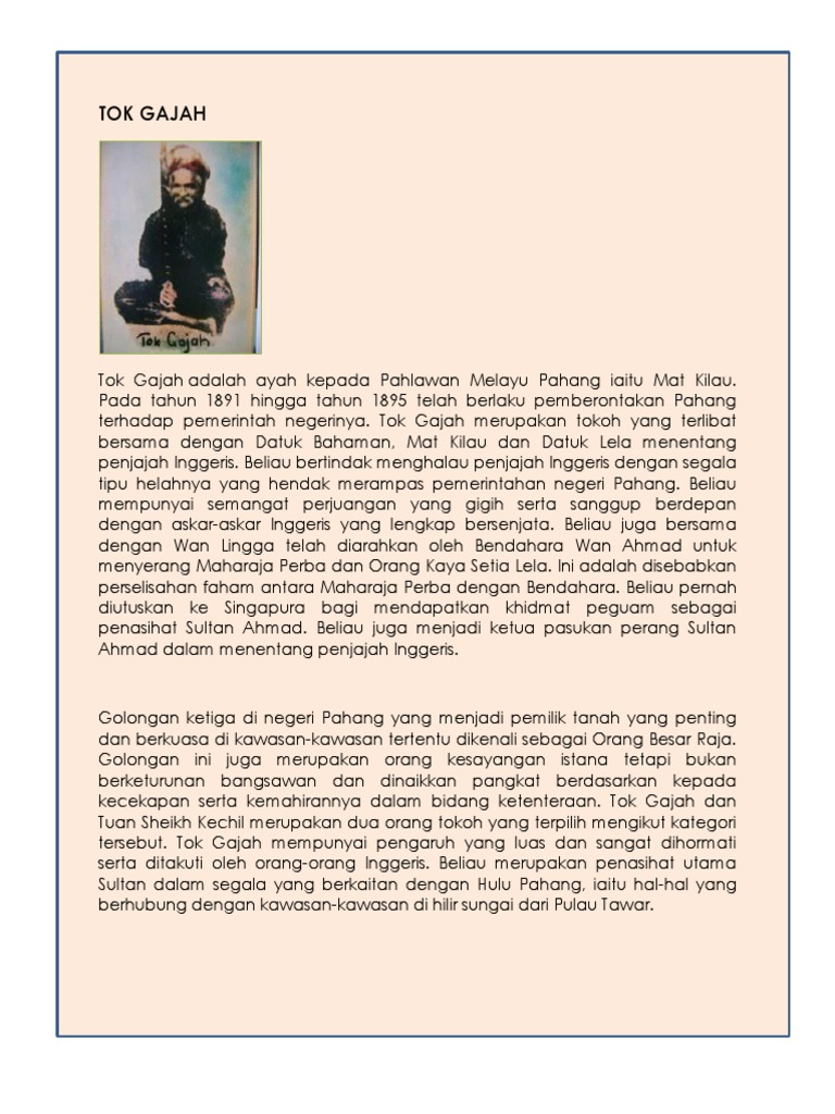 Tok Gajah | PDF