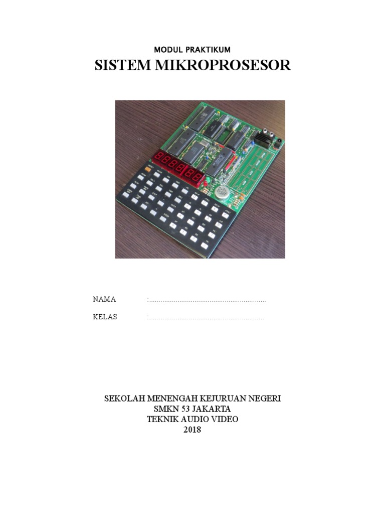 Modul Prakt Sistem Mikroprosesor | PDF