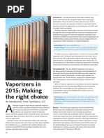 Vaporizer Design | PDF | Evaporation | Distillation