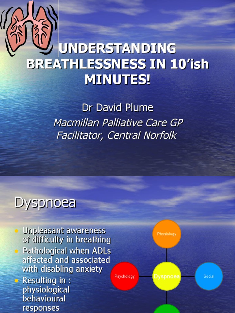 Understanding Breathlessness in Cancer Patients | PDF | Clinical ...
