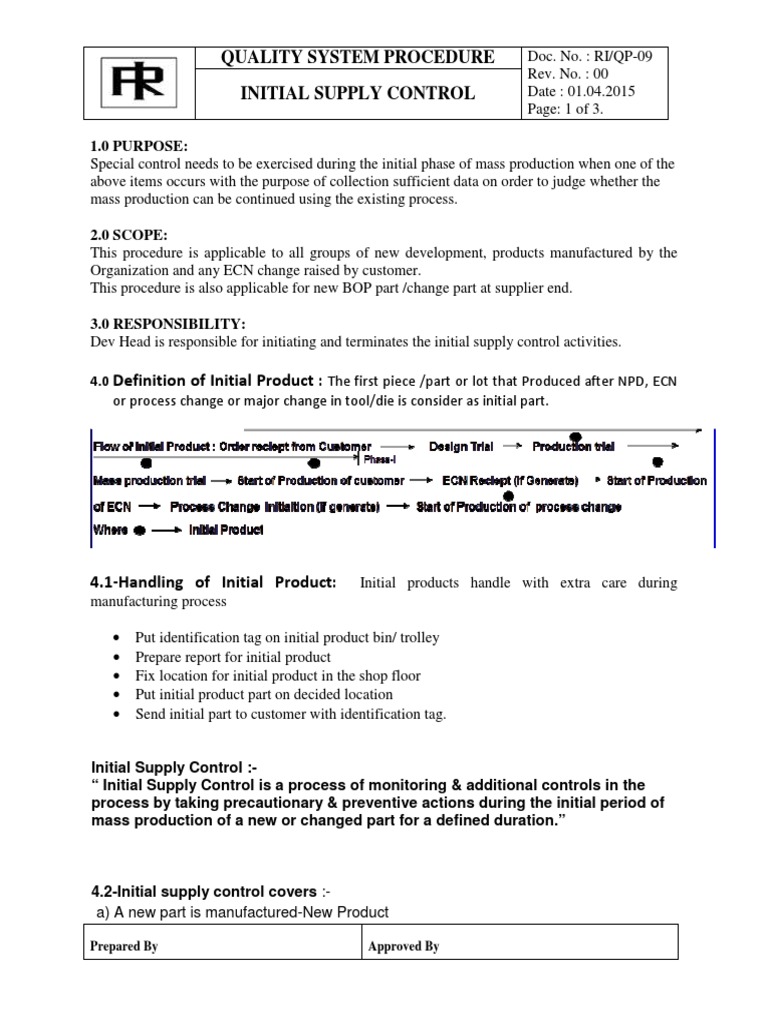 Monitoring Process Performance During New Product Launch and Process ...