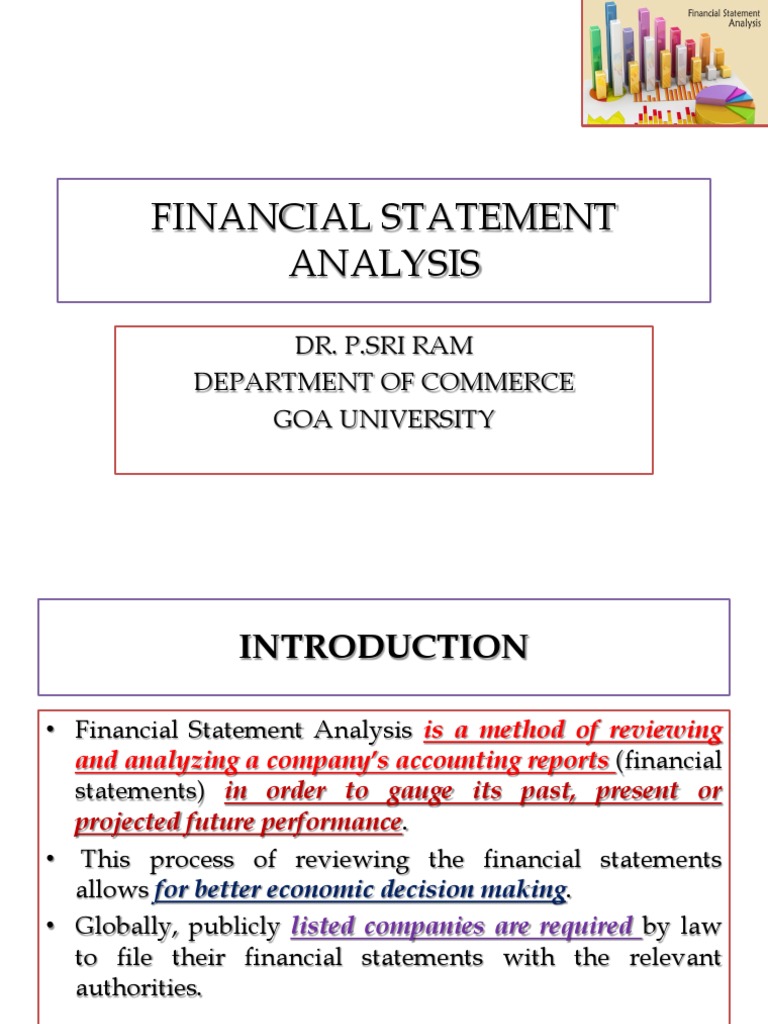 Financial Statement Analysis Overview | PDF | Balance Sheet | Expense