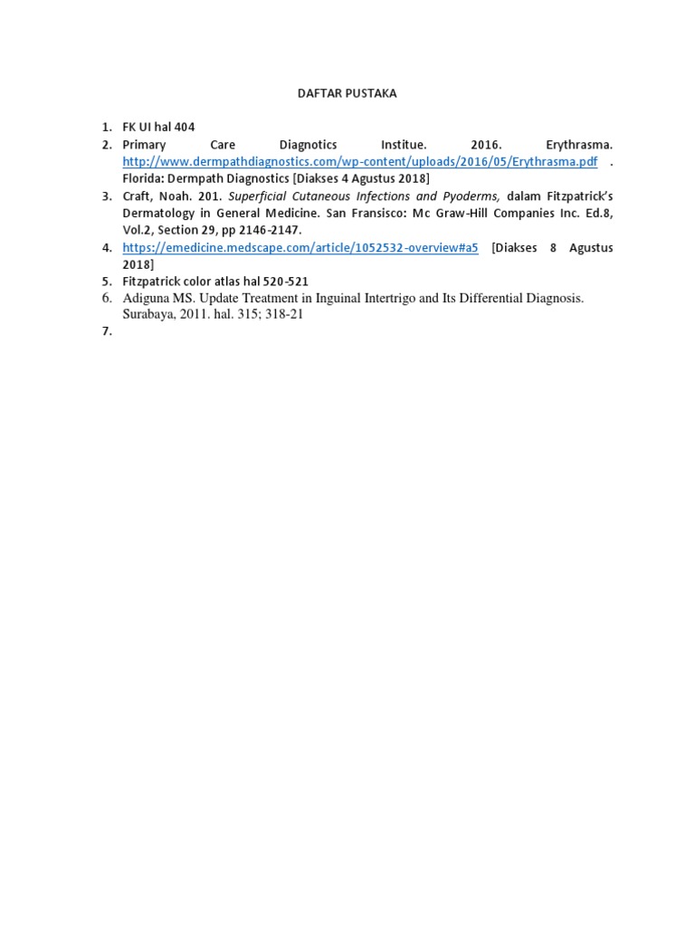 Dafpus | PDF | Epidemiology | Dermatology
