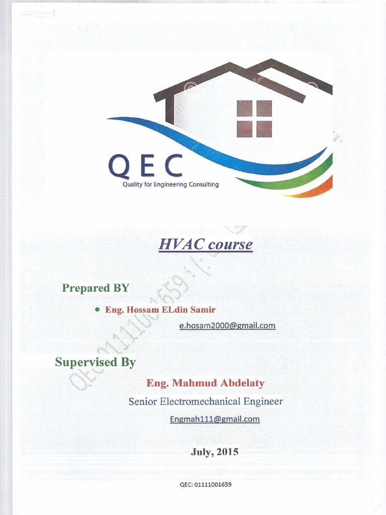 Hvac Course by Qec | PDF