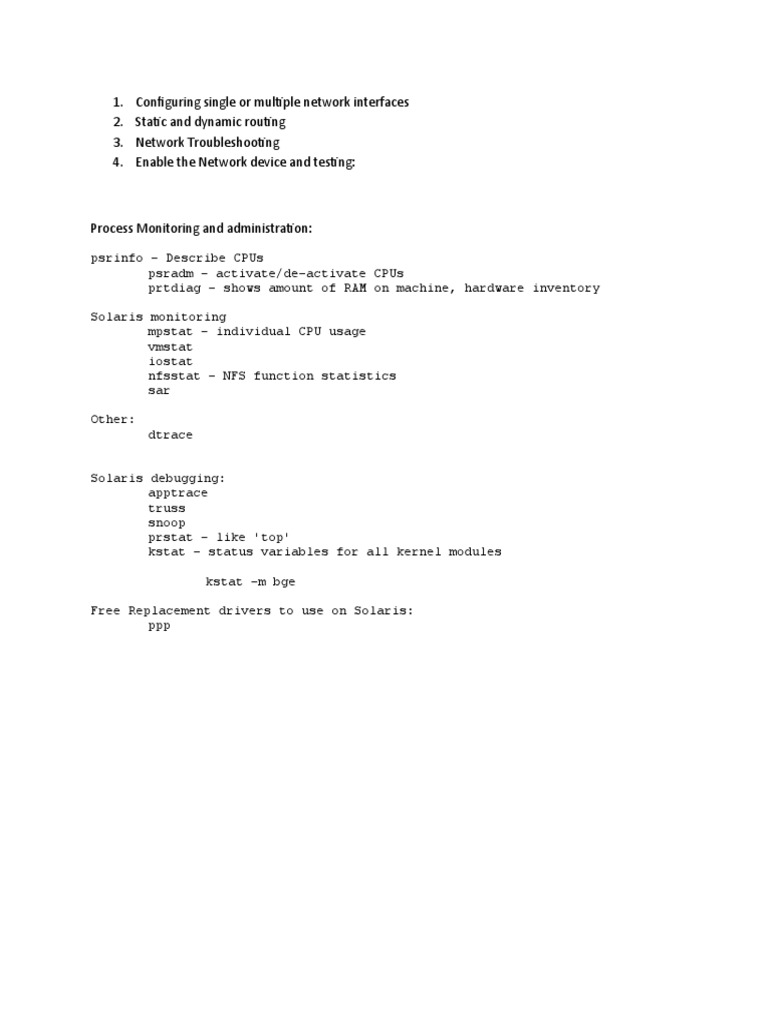 Configuring Single or Multiple Network Interfaces | PDF