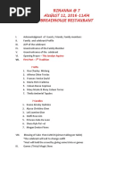 Sample Wedding Emcee Contract of Service | PDF | Fee | Cheque