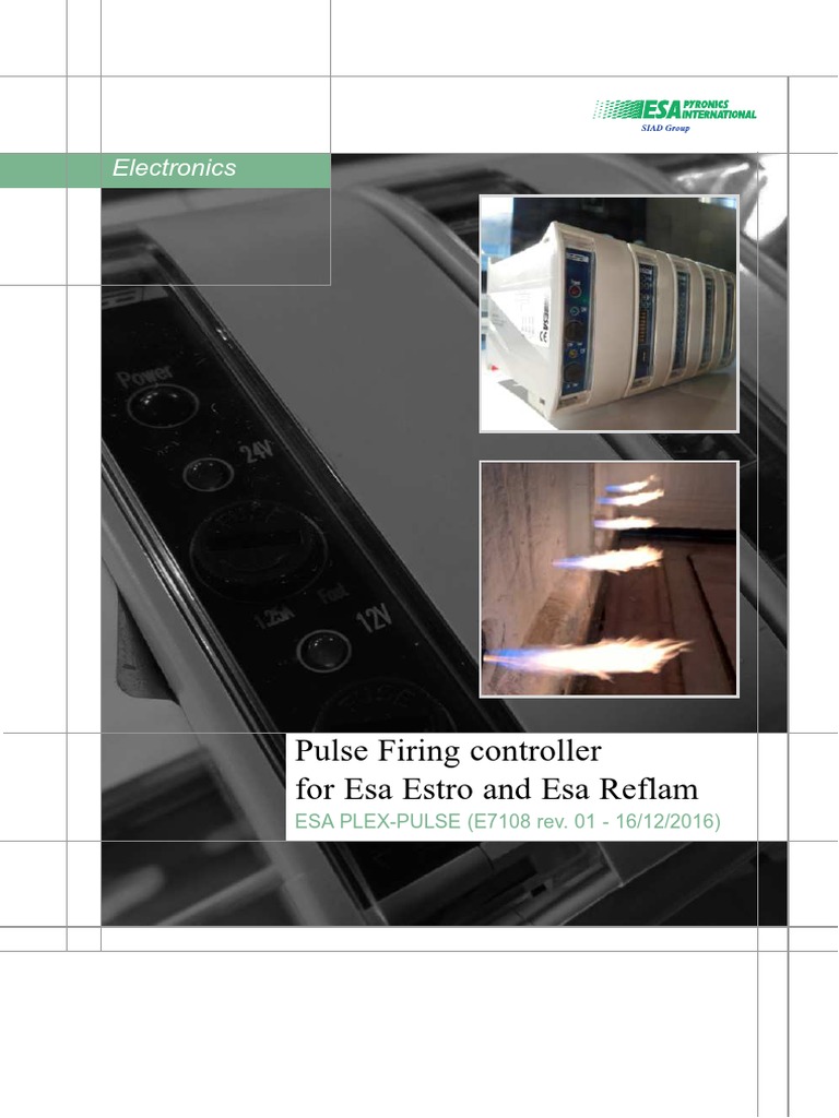 Controlling Burner Pulses for Esa Estro and Esa Reflam Combustion ...