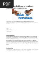 Fluido No Newtoniano Triptico | PDF | Viscosidad | Fluido
