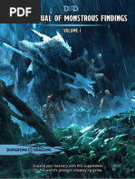 Mythic Actions For The Monster Manual | PDF | Dungeons & Dragons | Vampires