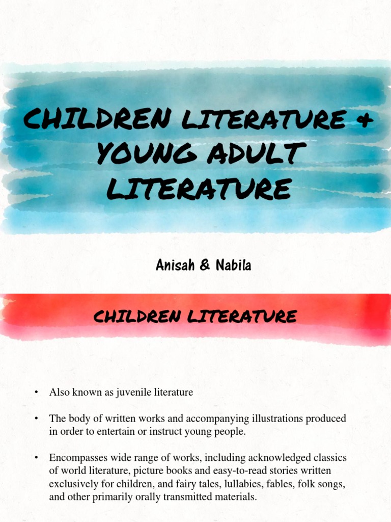 Children & YA Literature | PDF | Young Adult Fiction | Children's ...