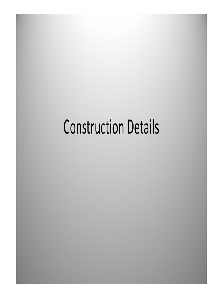 Construction Details PDF | PDF | Construction Aggregate | Concrete