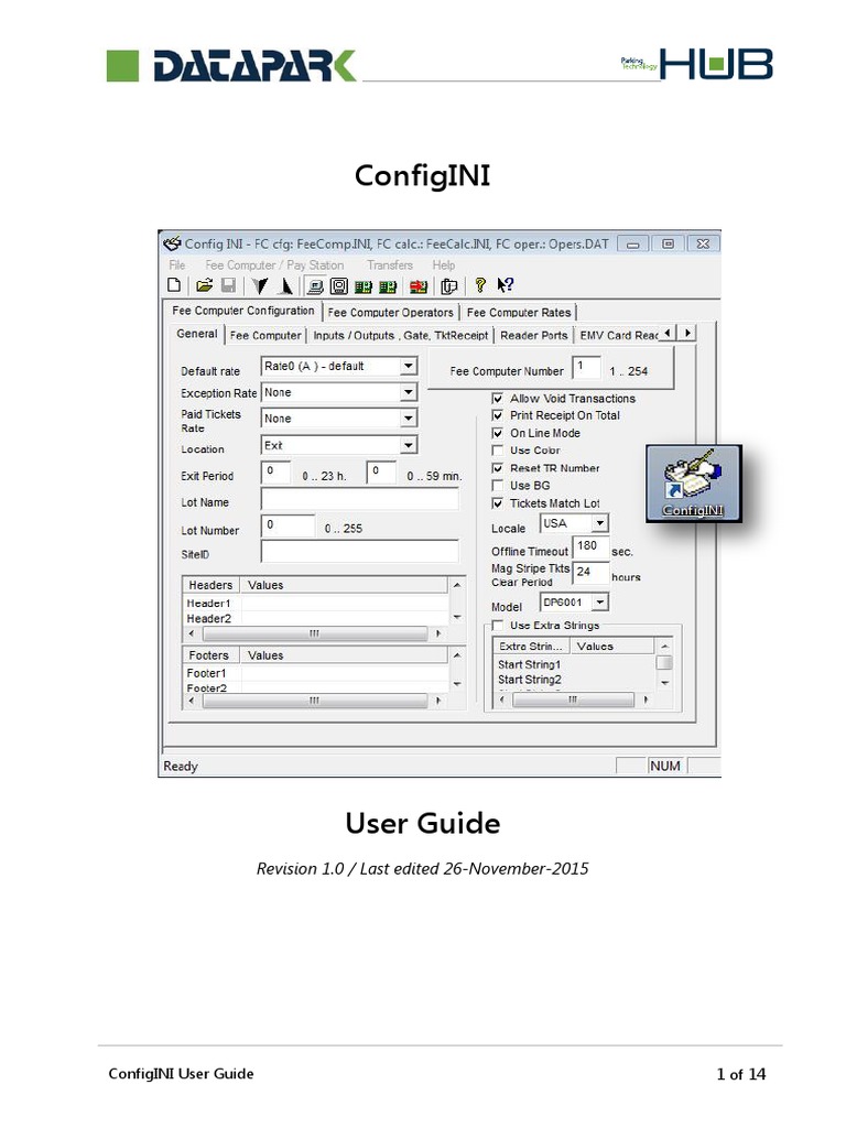 Config Ini | PDF | Computer File | Menu (Computing)