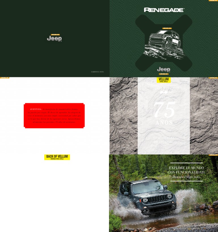 Catalogo Renegade | PDF | Tracción en las cuatro ruedas | todoterreno