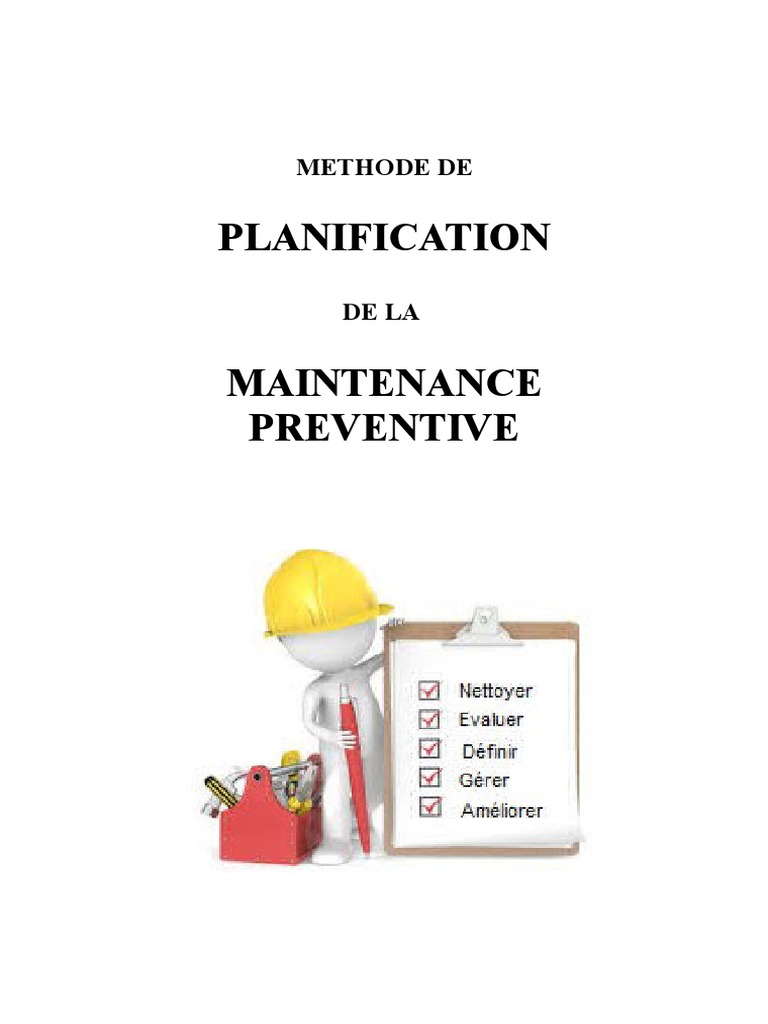 Planification Maintenance | PDF | Planification | Consultant