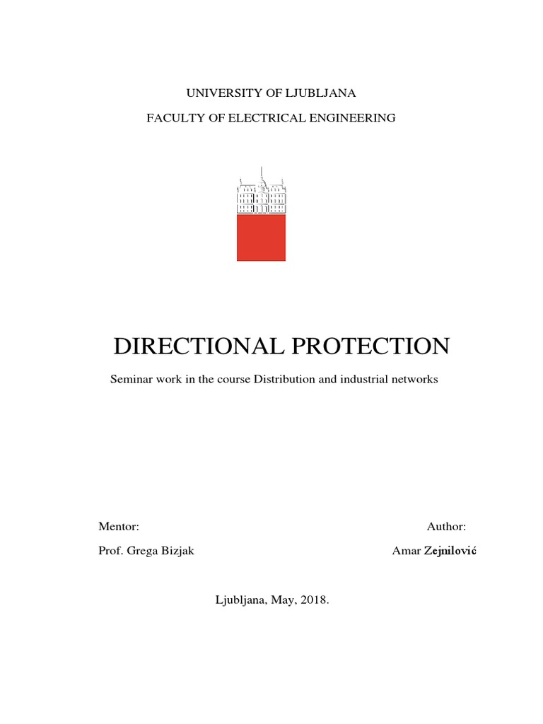 The Essentials of Directional Protection and Selectivity | PDF | Relay ...