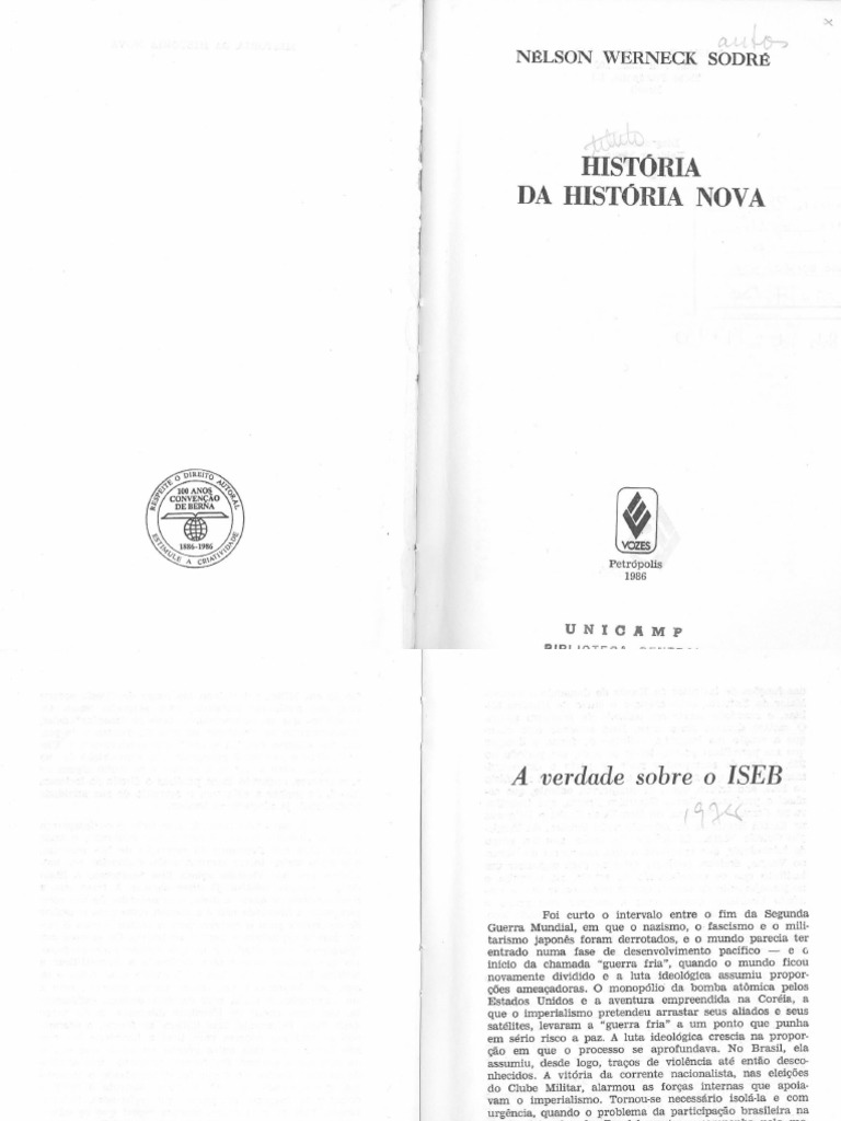 ISEB e a Formação Histórica do Brasil | PDF | Brasil | Nacionalismo