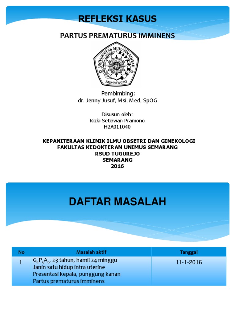 Presentasi Refkas Dokter Jenny PPI | PDF