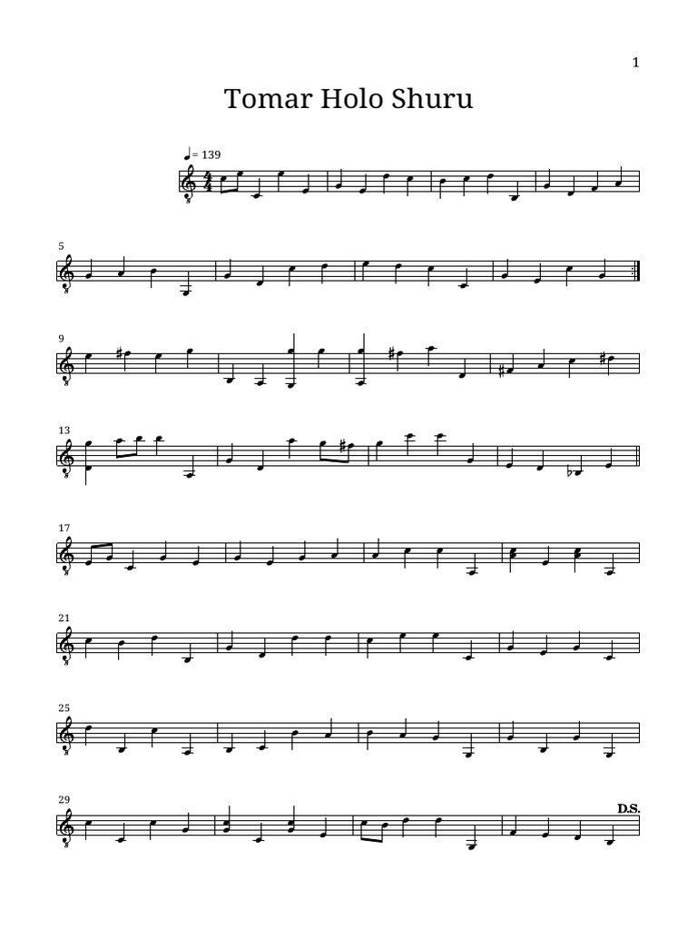 Edited - Tomar Holo Shuru | PDF