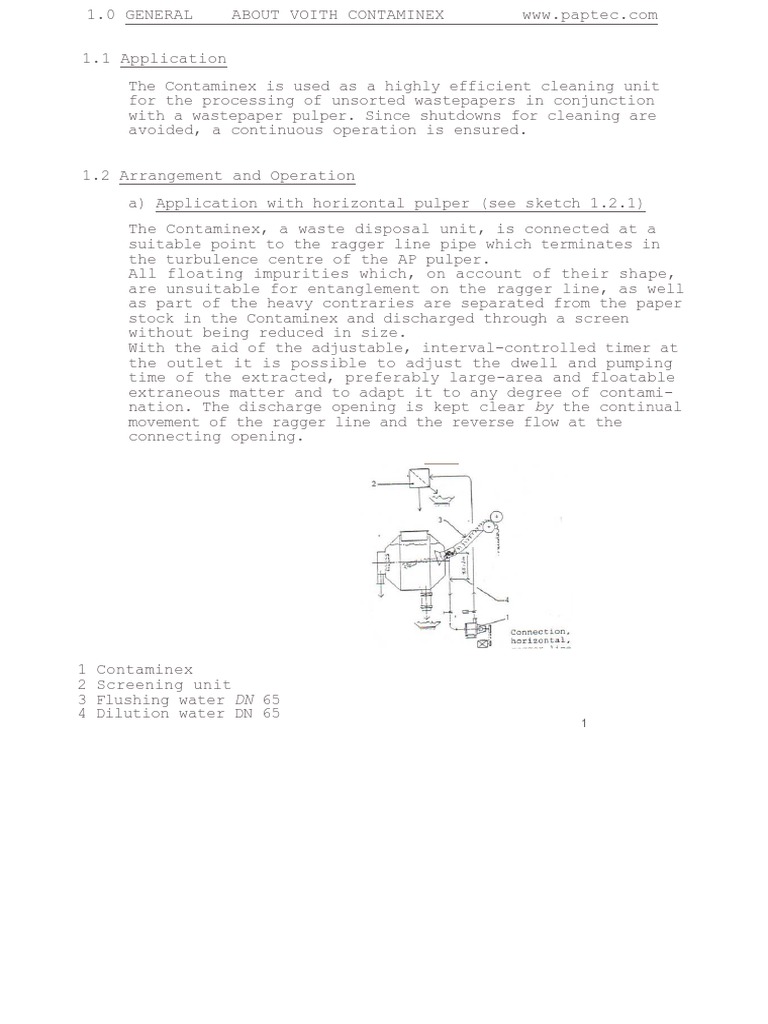 Contaminex | PDF | Industrial Processes | Mechanical Engineering