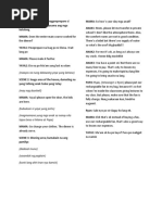 Script For T.L.E | PDF | Leisure