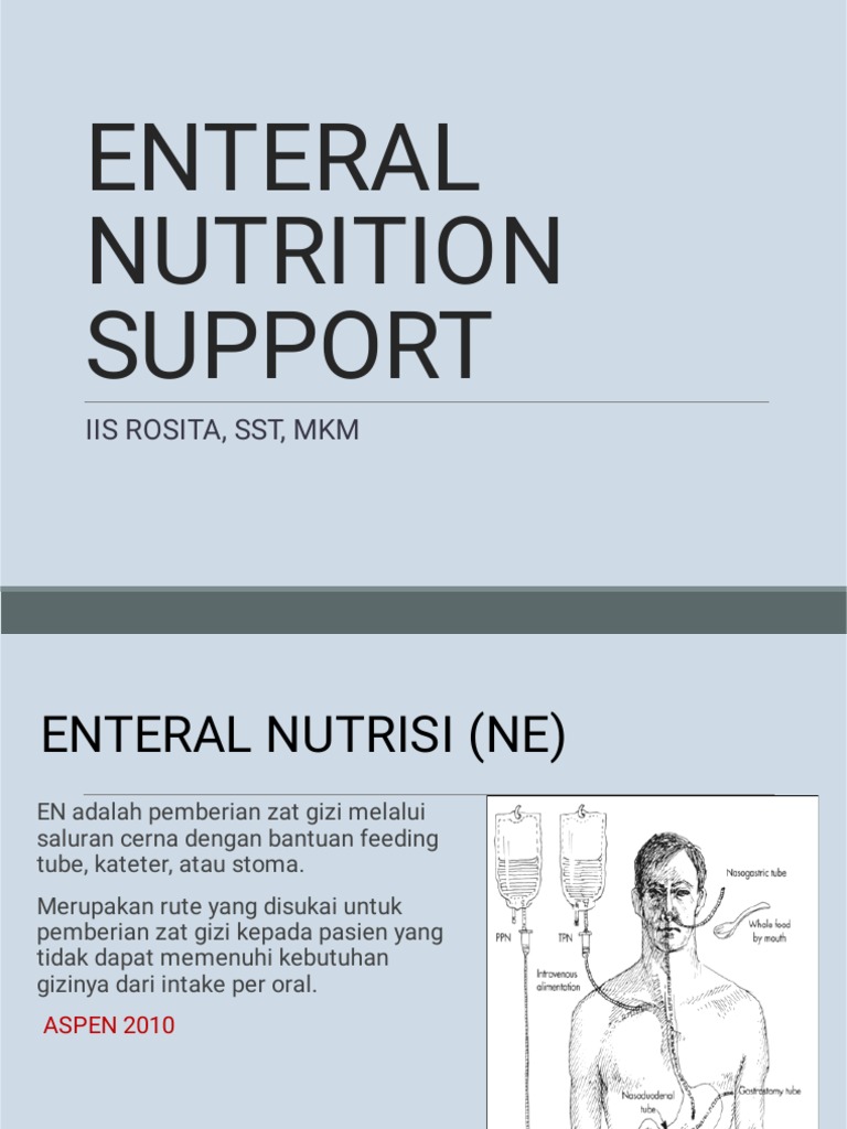 MATERI ENTERAL NUTRITION Fix PDF | PDF