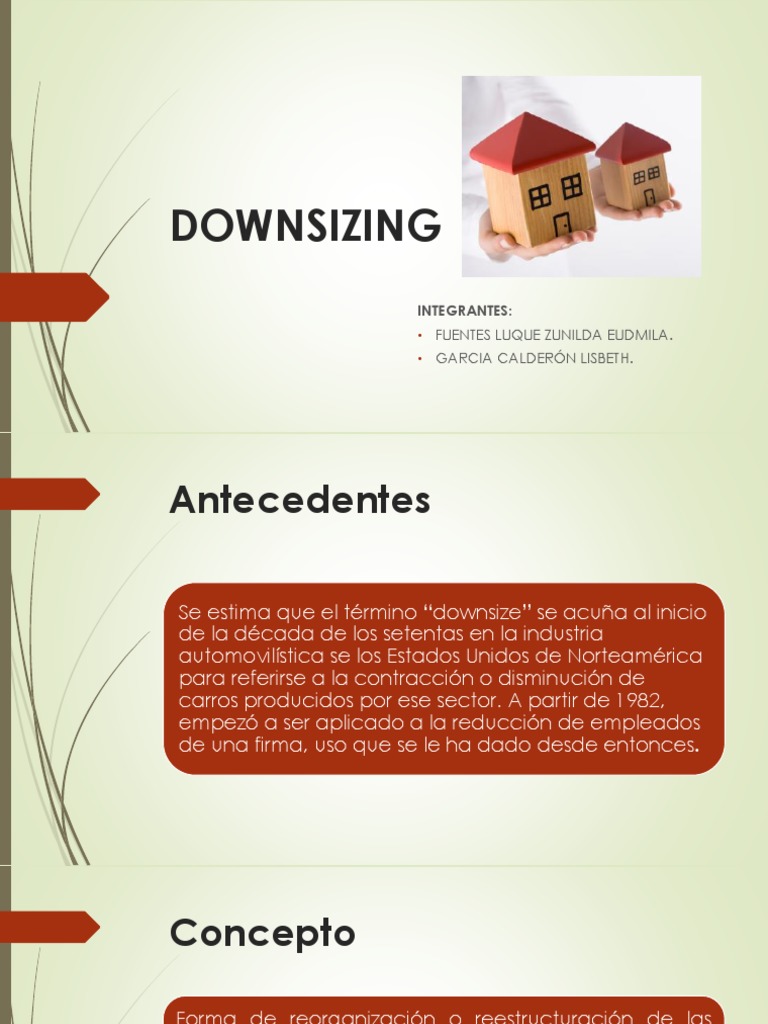 Downsizing | PDF | Business | Economias