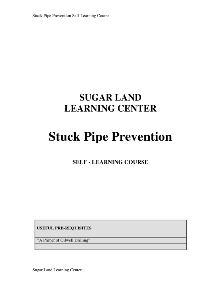 Stuck Pipe Prevention | PDF