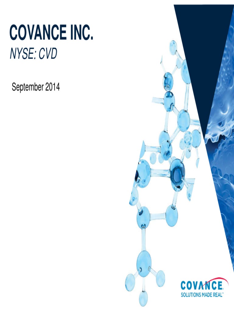 Covance | PDF | Free Cash Flow | Clinical Trial