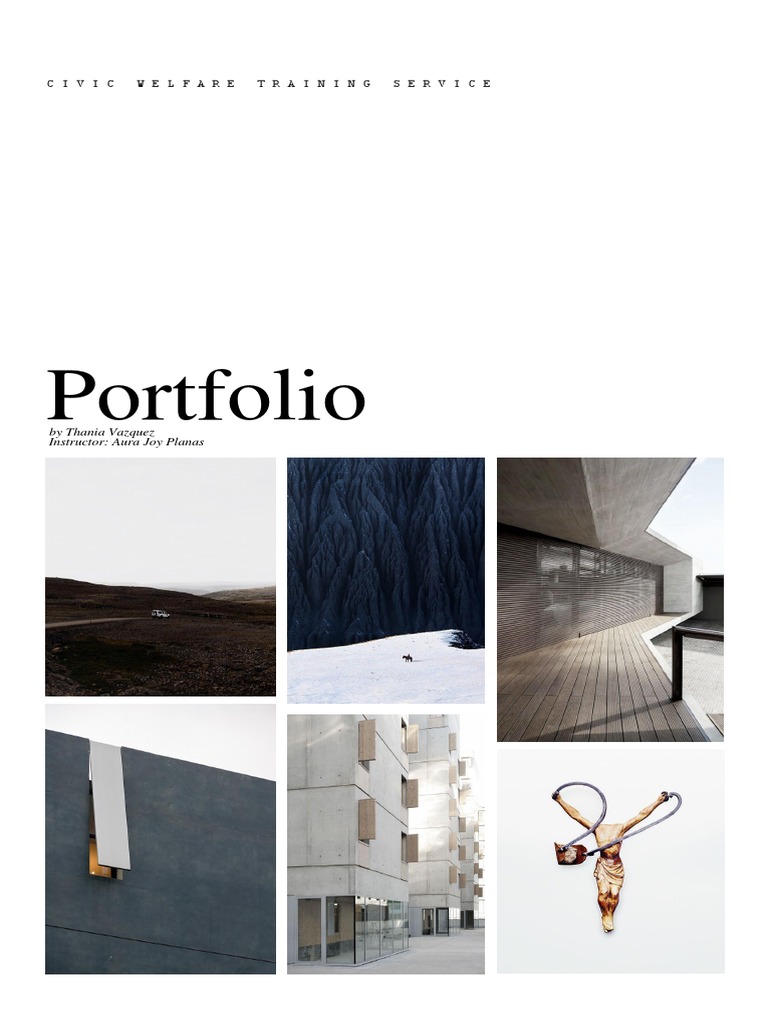 Civic Welfare Training Service Portfolio | PDF