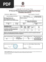 Wire Rope Test Certificate | PDF | Rope | Wire
