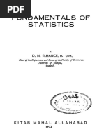 Statistical Methods (S P Gupta) | PDF