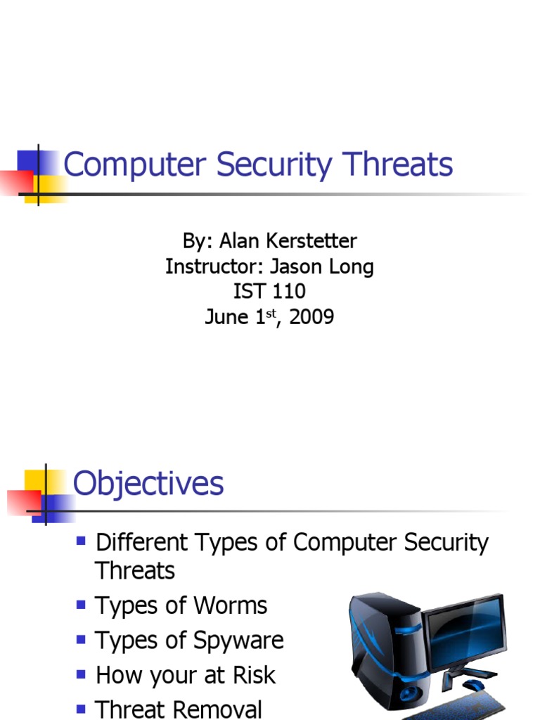 Computer Security Threats | PDF | Malware | Information Governance