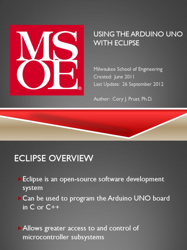 Using Arduino UNO with Eclipse IDE | PDF | Arduino | C (Programming ...