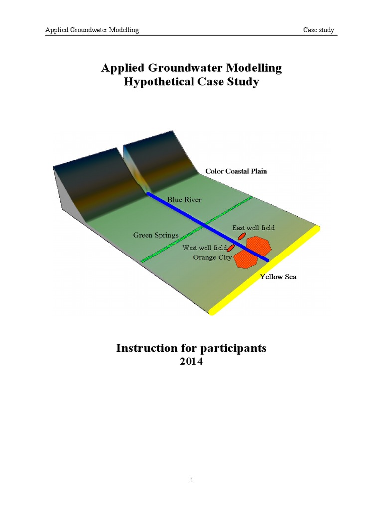 Hypothetical Case Study-2015 | PDF | Aquifer | Groundwater