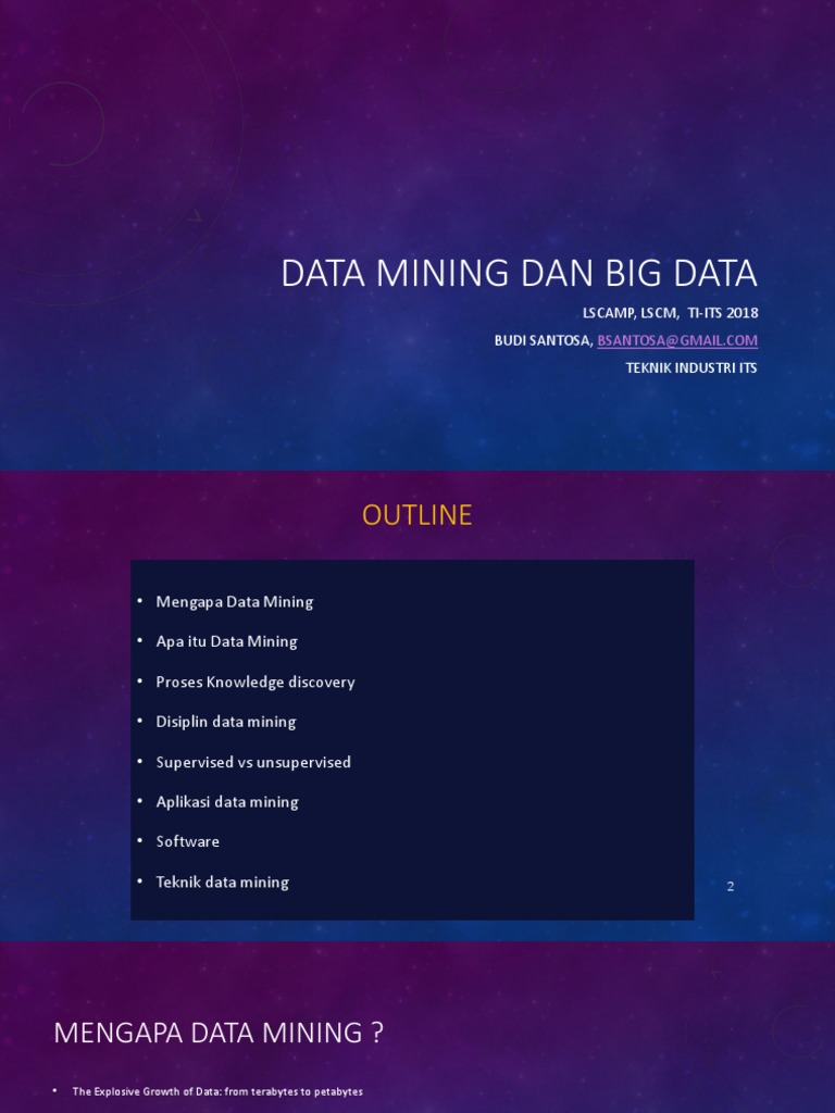 Data Mining Dan Bigdata | PDF | Data Mining | Statistical Classification