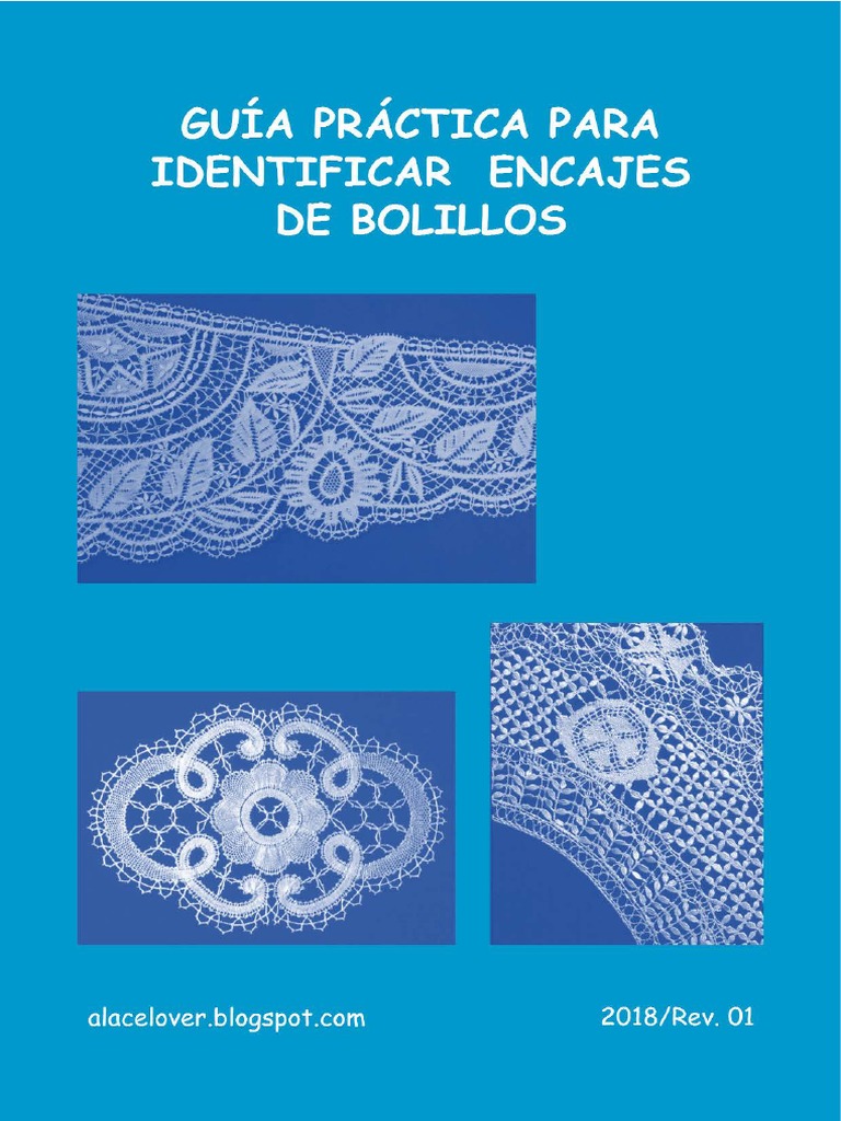 Guía de Identificación de Encajes de Bolillos | PDF | Cordón | Seda