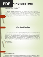 Behavior Management in Therapeutic Community | PDF | Behavior | Learning