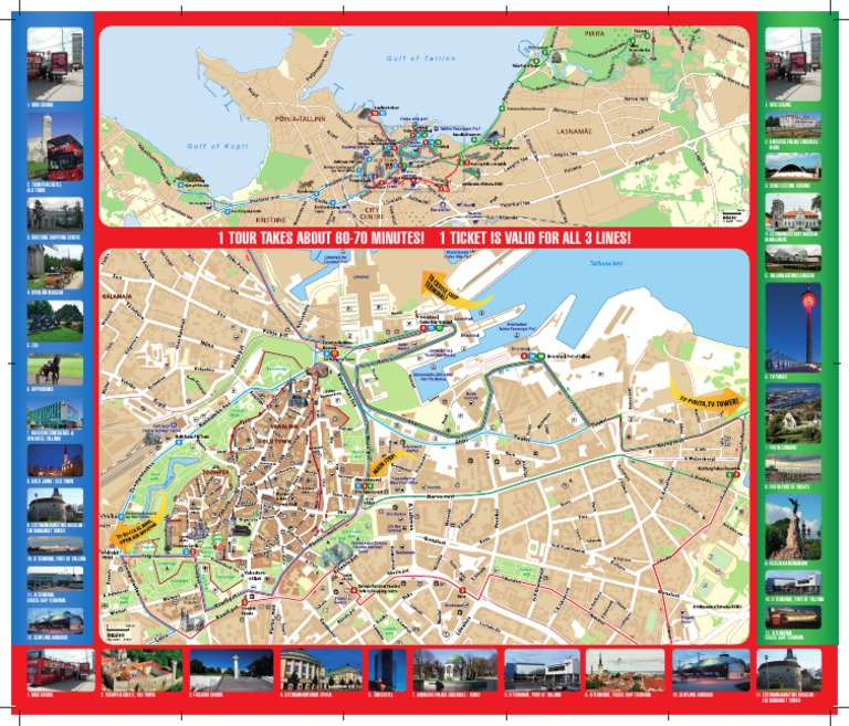 Tallinn Map 2018-1 | PDF | Leisure