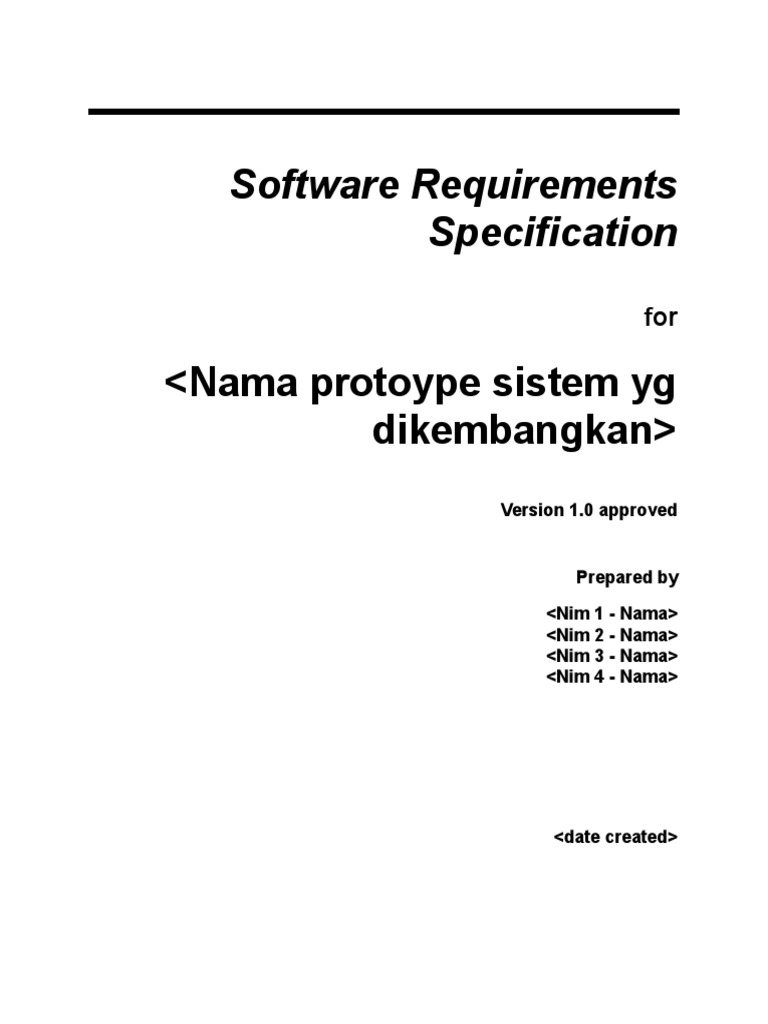 Contoh SKPL IEEE | PDF