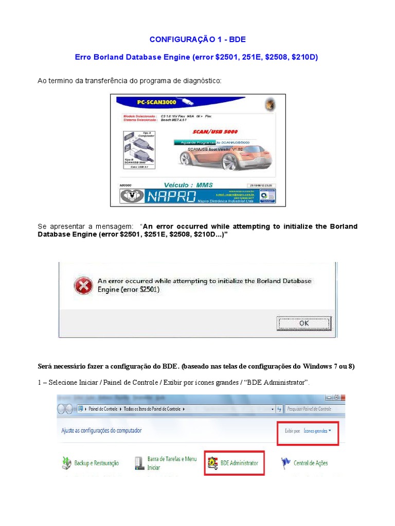 Borland Database Engine Error 2501 251e 2508 210d Pdf 