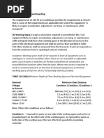 Generator Clearances | PDF