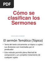 Formato de Bosquejo para Predicar Un Sermón | PDF | Sermón | Salmos