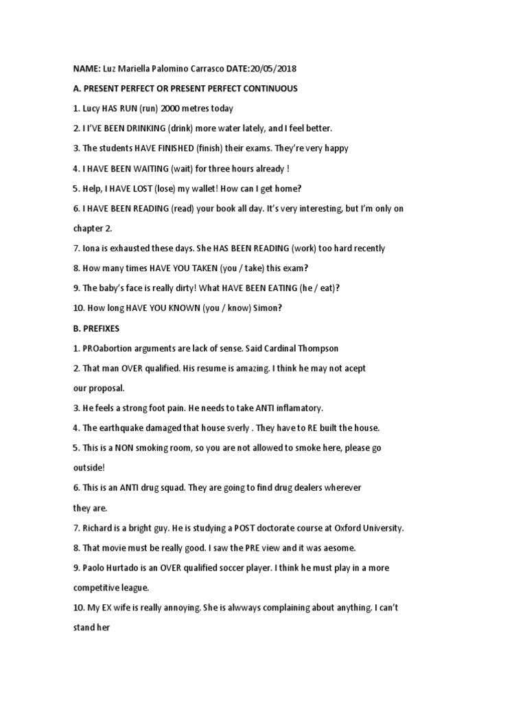 Worksheet Week 8 | PDF