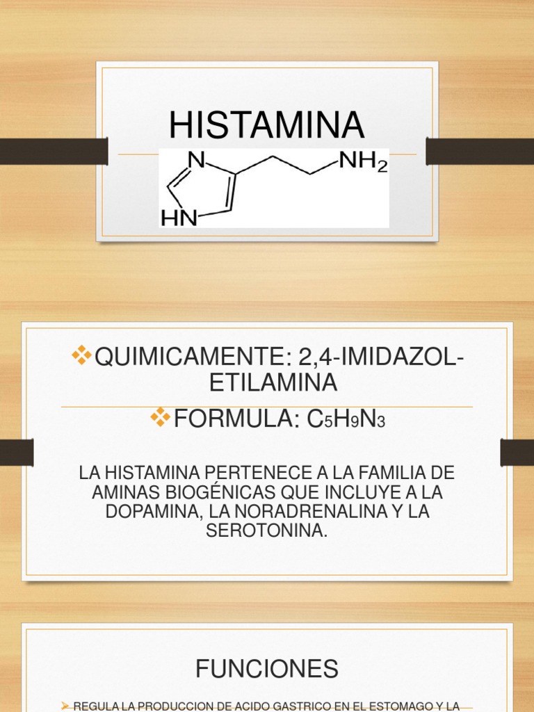 Histamina | PDF