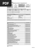 CNC Daily Maintenance Checklist | PDF