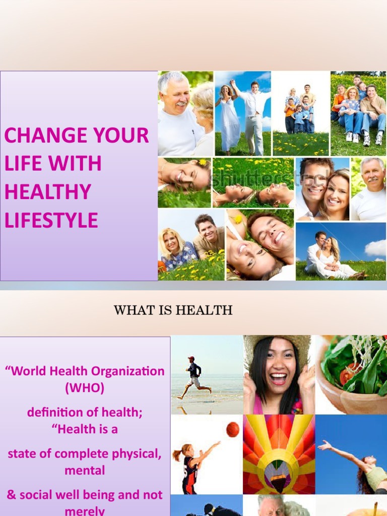 Change Your Life With Healthy Lifestyle | PDF | Healthy Diet | Nutrients