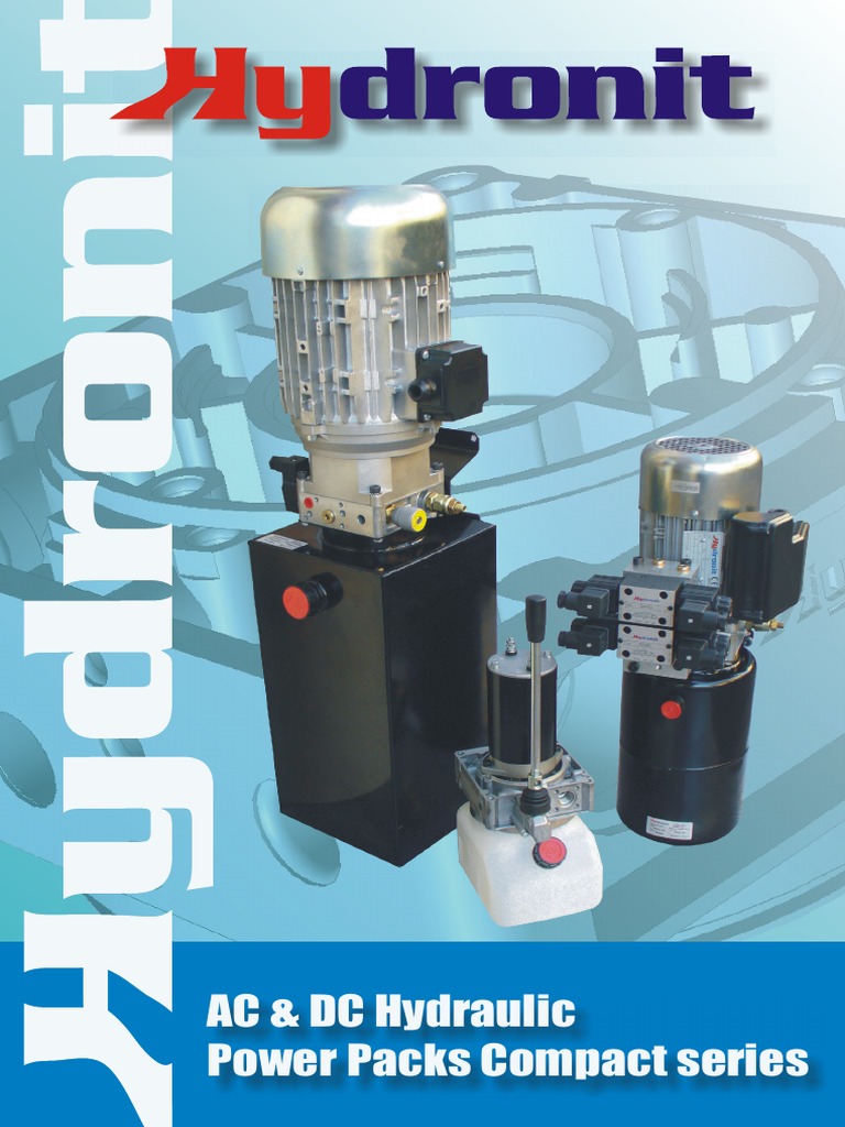 Hydronit Compact Power Packs Overview | PDF | Valve | Fluid Mechanics
