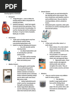Taski Chemicals Chart. | PDF | Bathroom | Hygiene