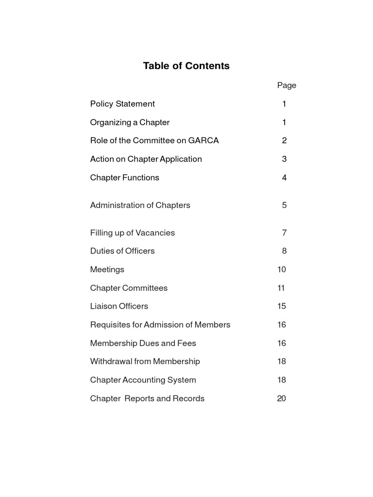 PICPA Chapter Policy | PDF | Revenue | Committee